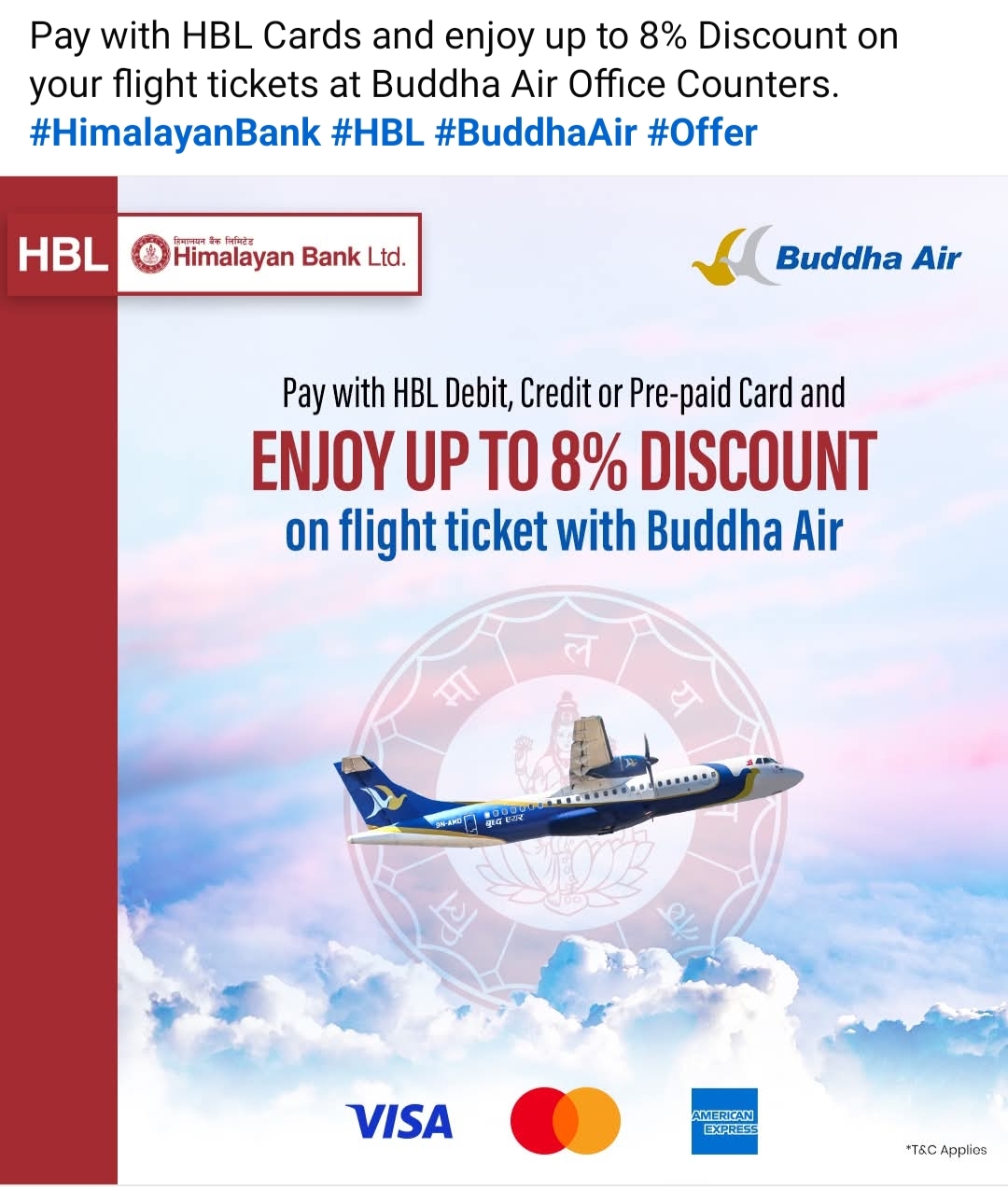 Himalayan Bank Limited Partners with Buddha Air to Offer Discounts on Air Tickets ...
